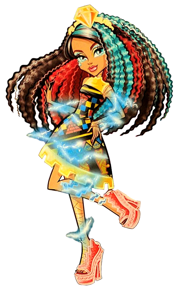 Todo Sobre Monster High Artwork Png De Cleo De Nile Electrified