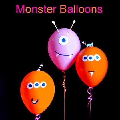 Monster Balloon Creatures: Balloon Birthday Party | Munchkins and Mayhem