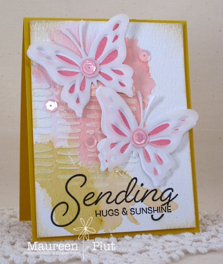 Buttons & Bling: Sending Hugs and Sunshine