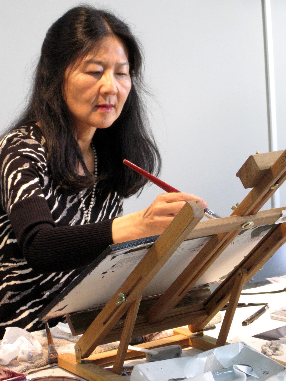 Sherry Schmidt Watercolors: Fealing Lin Workshop!