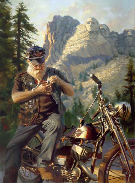 Racing Cafè: Motorcycle Art - David Uhl #1
