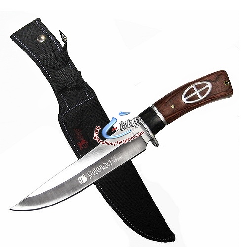 Pisau Belati Columbia USA Saber G02 Silver