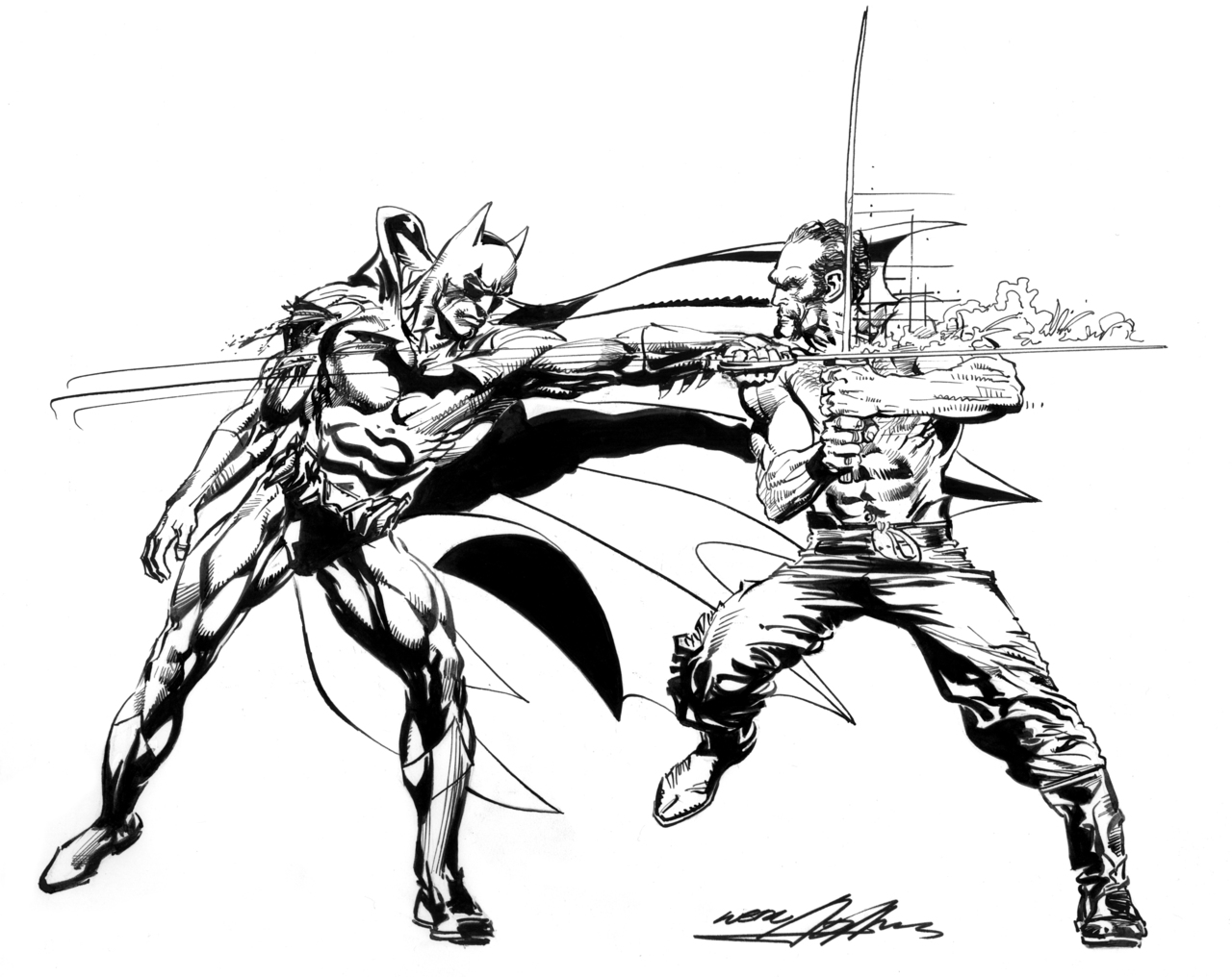 Cap'n's Comics: Sketches by Neal Adams