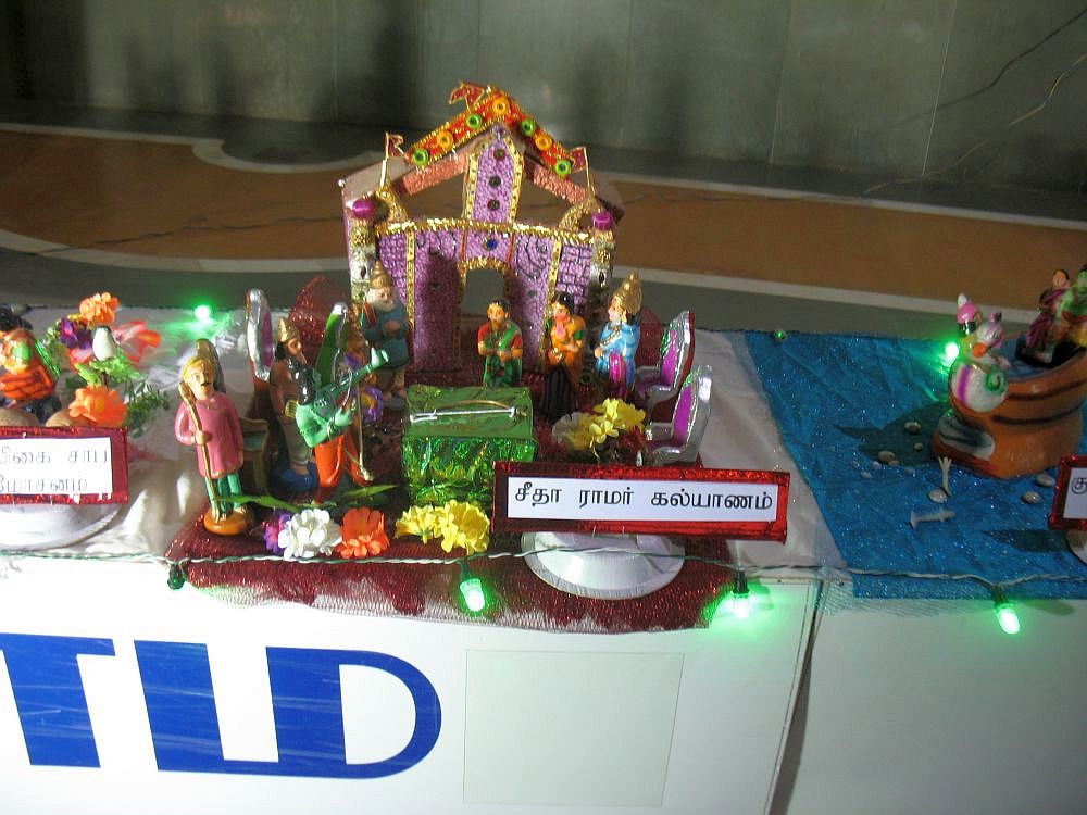 2017 Navaratri Kolu Display at Yogi Ramsuratkumar Ashram - ARUNACHALA GRACE