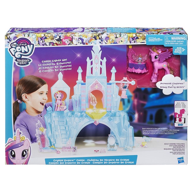 MLP Reboot Series Crystal Empire Playset G4 Brushables | MLP Merch