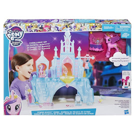 My Little Pony Crystal Empire Playset Baby Flurry Heart Brushable Pony ...