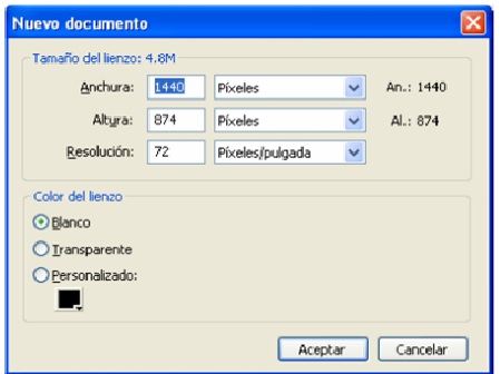 conociendo el manejo de fireworks cs3: Como crear en Fireworks