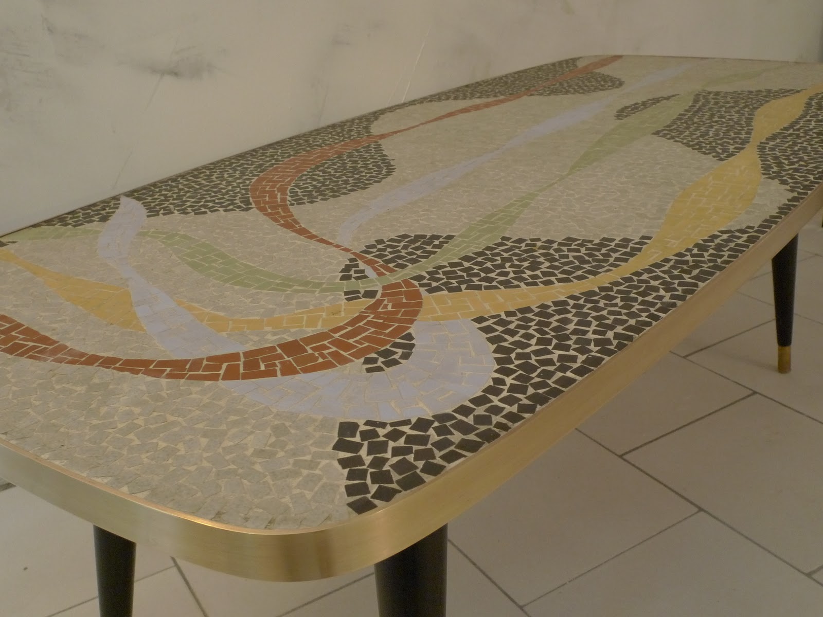Table basse mosaique