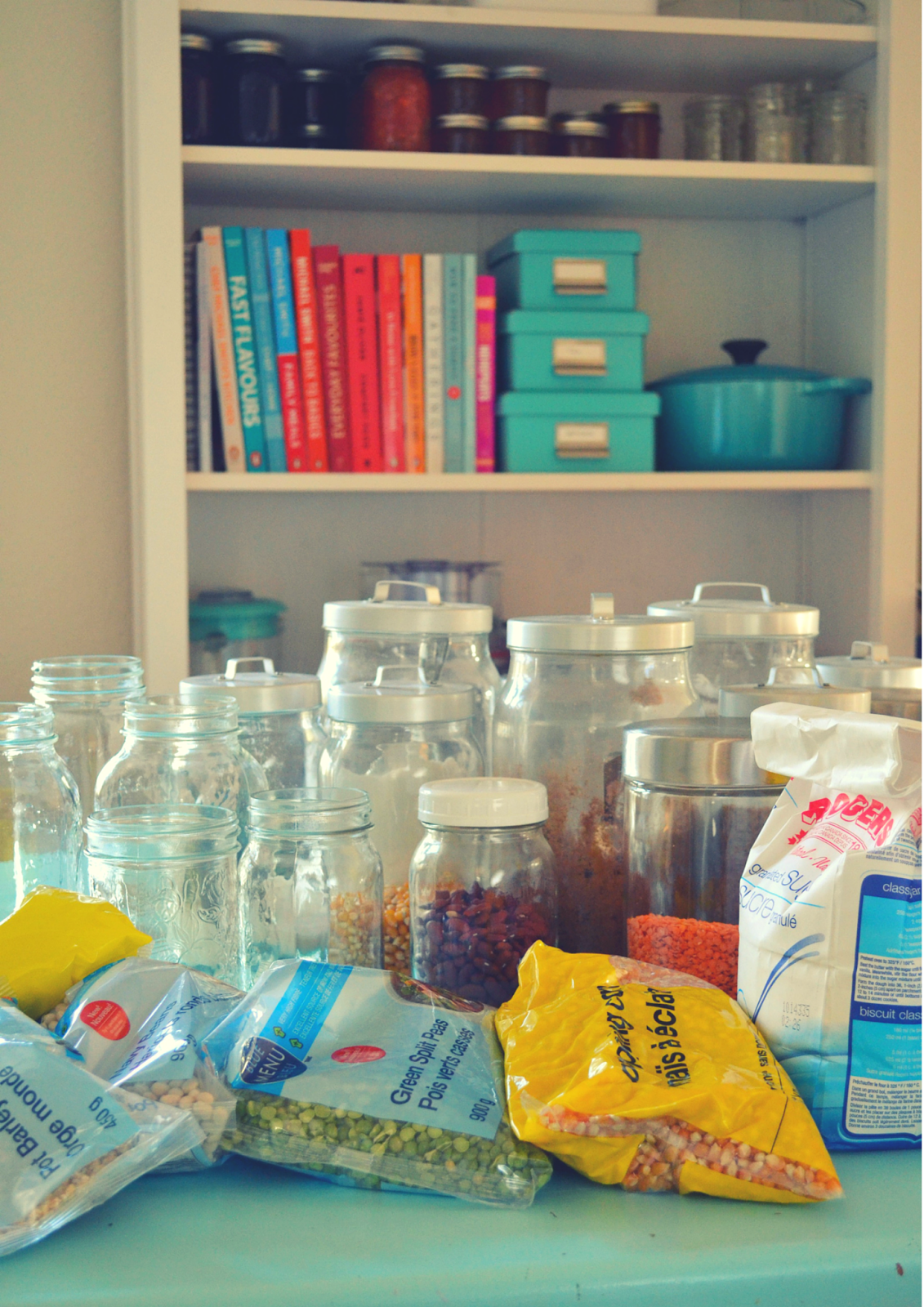 Spring cleaning the pantry