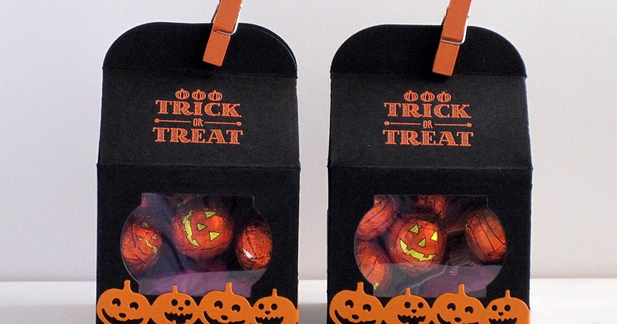 Papercraft Boutique: Halloween Treat Box