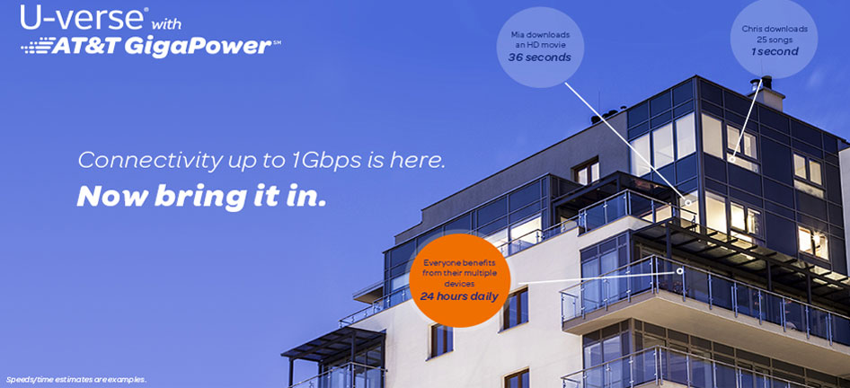 AT&T U-verse Extiende GigaPower a Más Propiedades ~ SpanglishReview