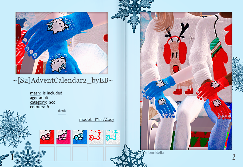 ElieneBellaSims: [S2]AdventCalendar2_byEB