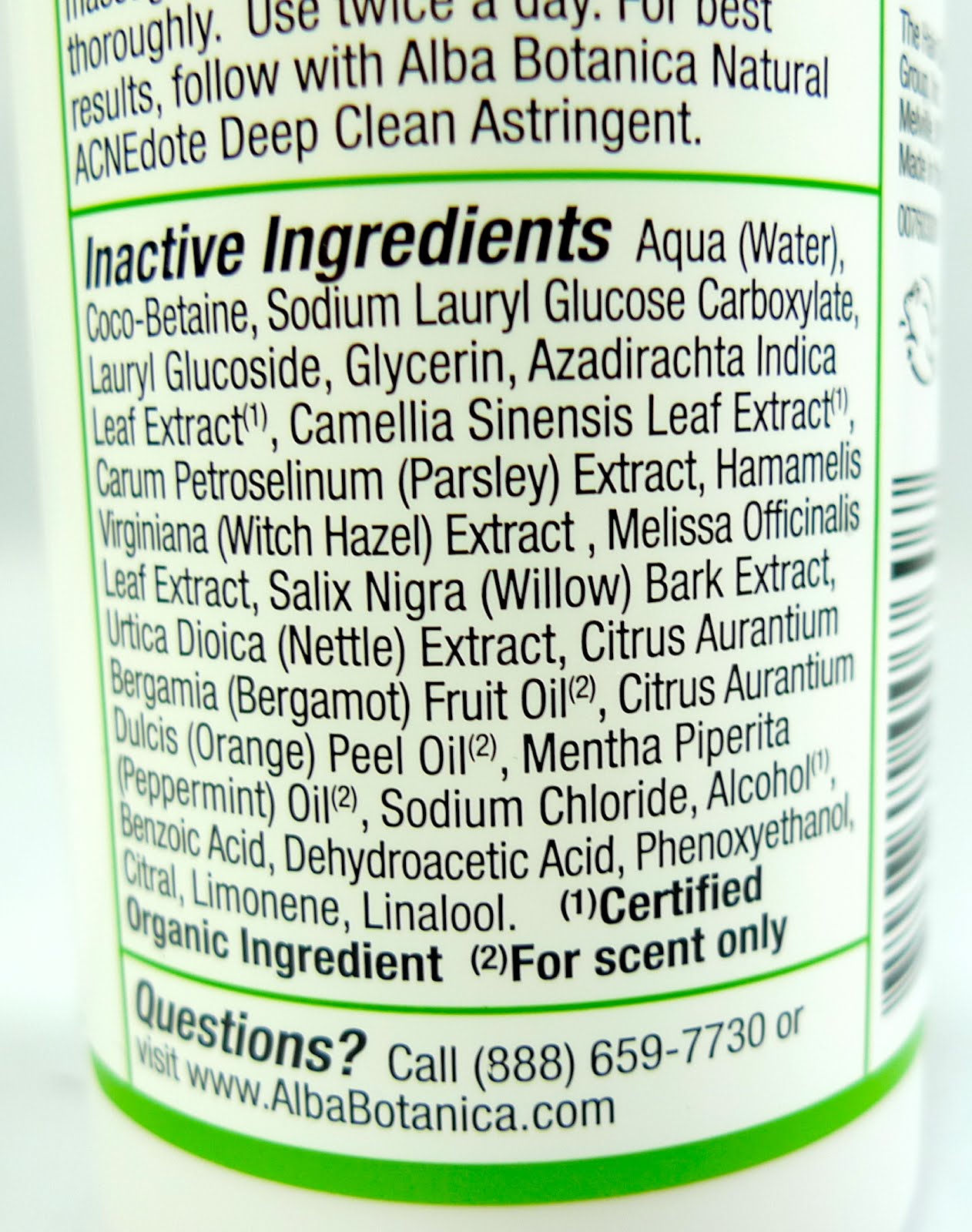 Review: Alba Botanica Acnedote Deep Pore Wash