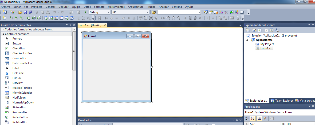 infotutoriales: Aprendiendo Visual Basic.Net - Nuestra Primera aplicacion