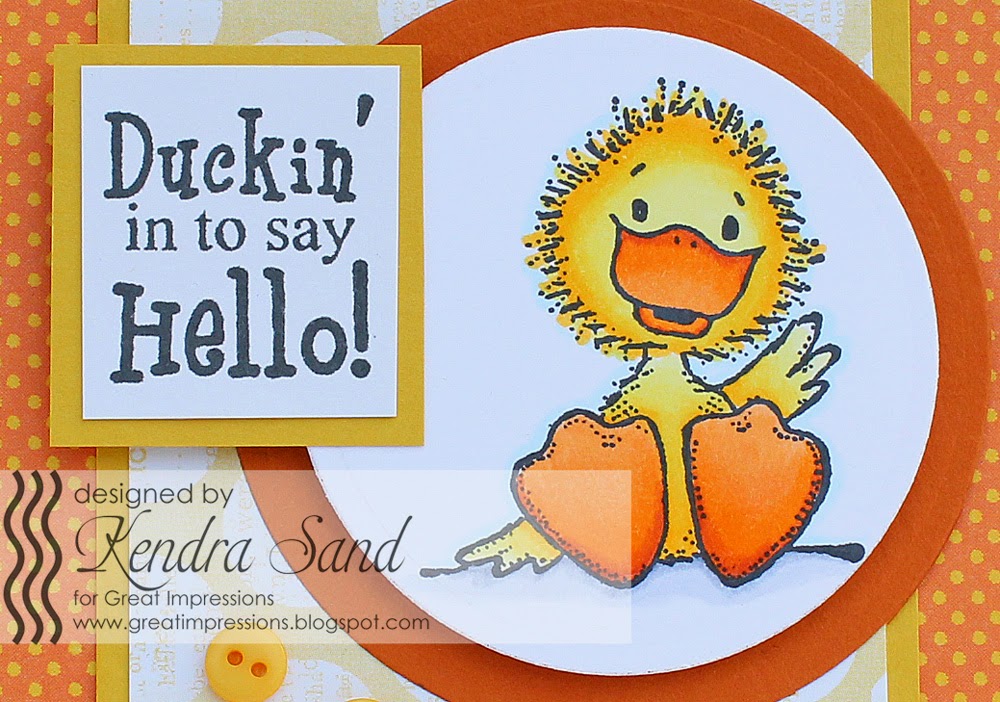 Luv 2 Scrap n' Make Cards: Duckin' In with GI