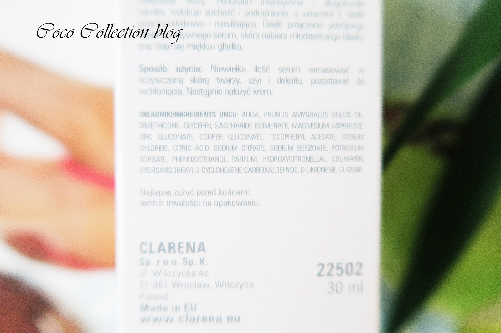 CLARENA 3-PHASE O2XYLOGIC SERUM - 3fazowe serum tlenowe | COCO COLLECTION