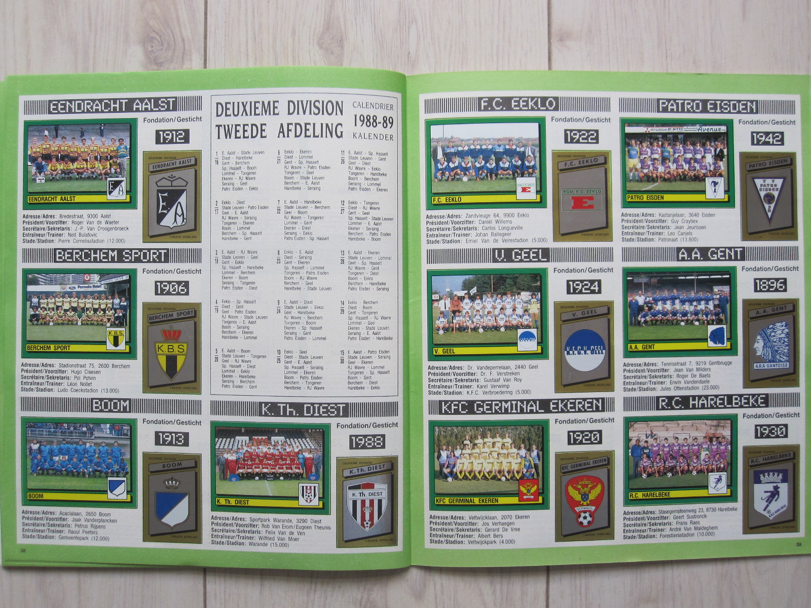 Only Good Stickers: Panini Football 89 (Belgium)