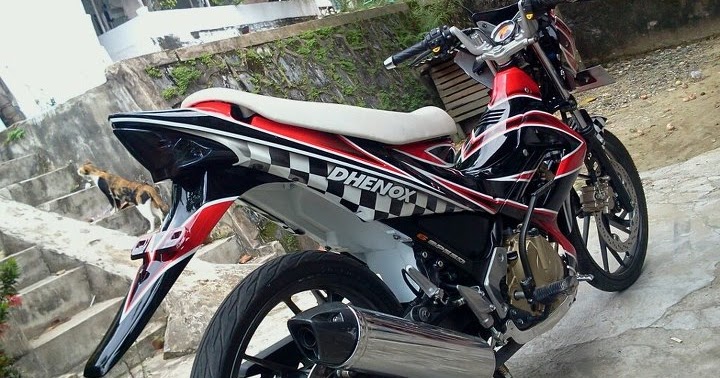 Pilihan Inspirasi Satria Fu Modifikasi Gaya Berbeda - OtoNTips