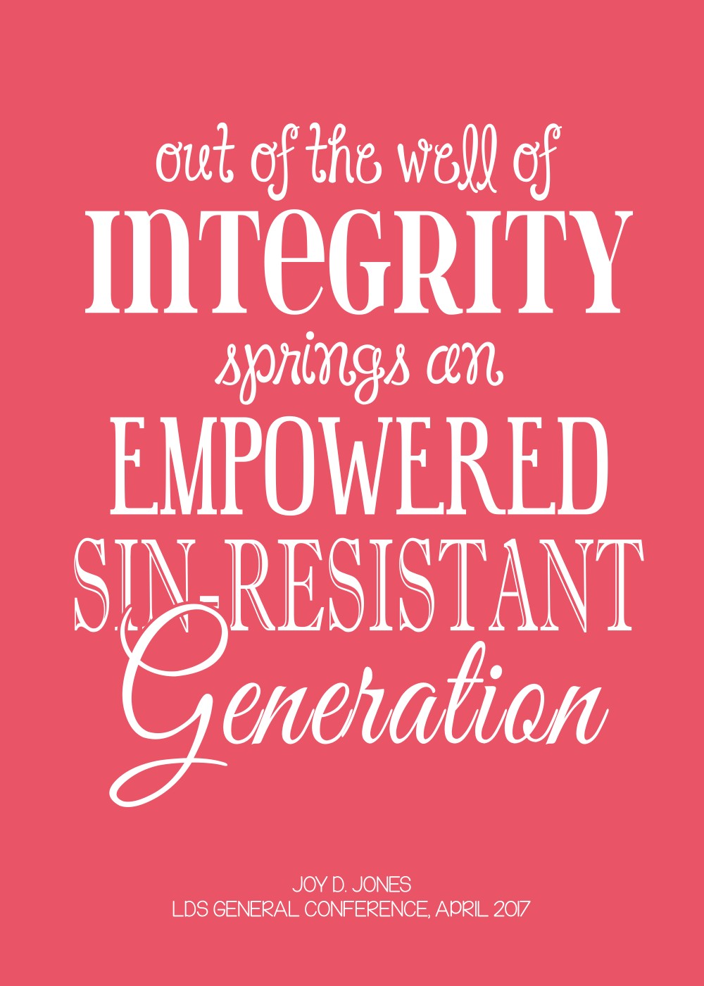 Lds Integrity Quotes