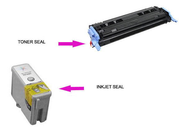 InkSupplyGuy: SEALING ON THE LASER TONER CARTRIDGE