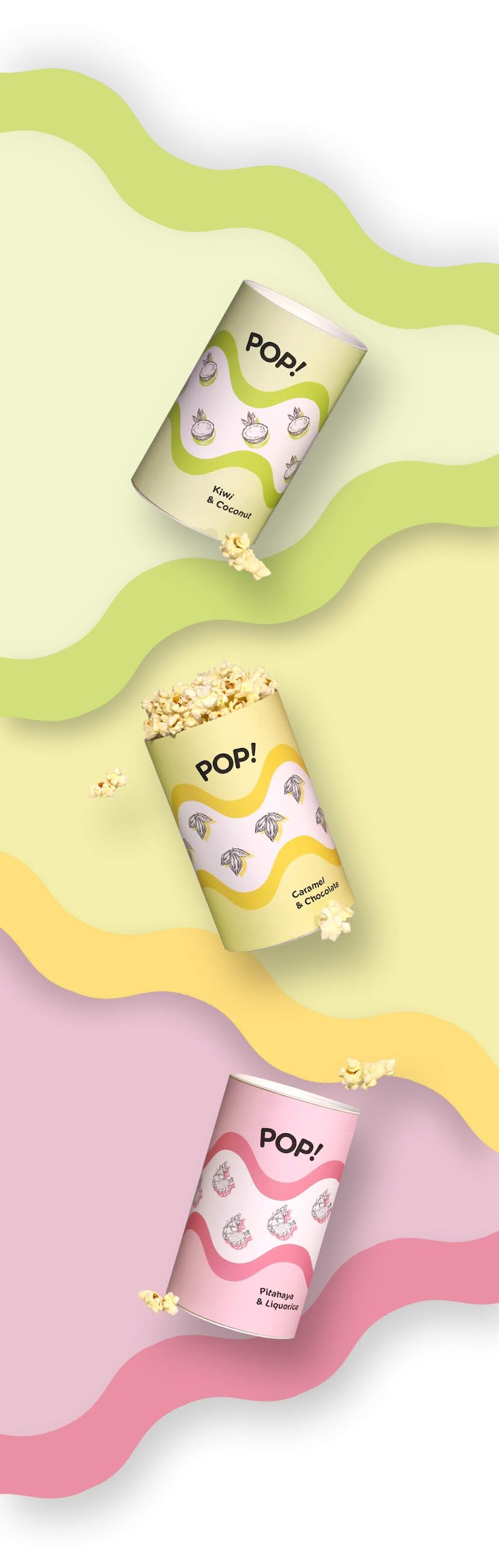 POP! Gourmet Pop-corn on Packaging of the World - Creative Package ...