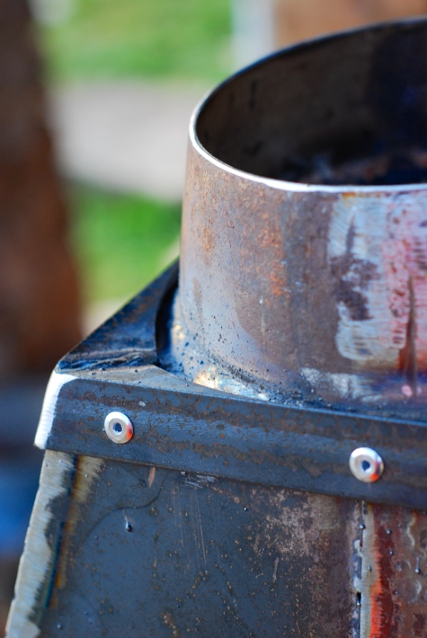 Kromagnon - L'évolution...: Rivets "pop" et outils forgés... La hotte ...