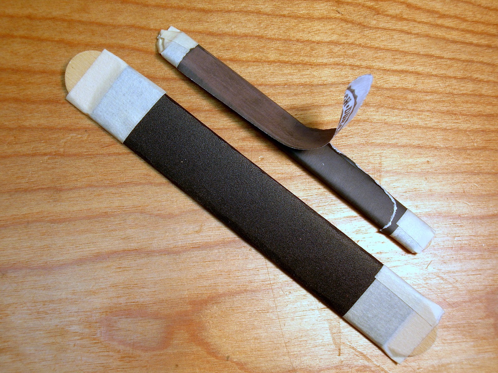 Metal Musing: It's All About the Process: Sanding Sticks