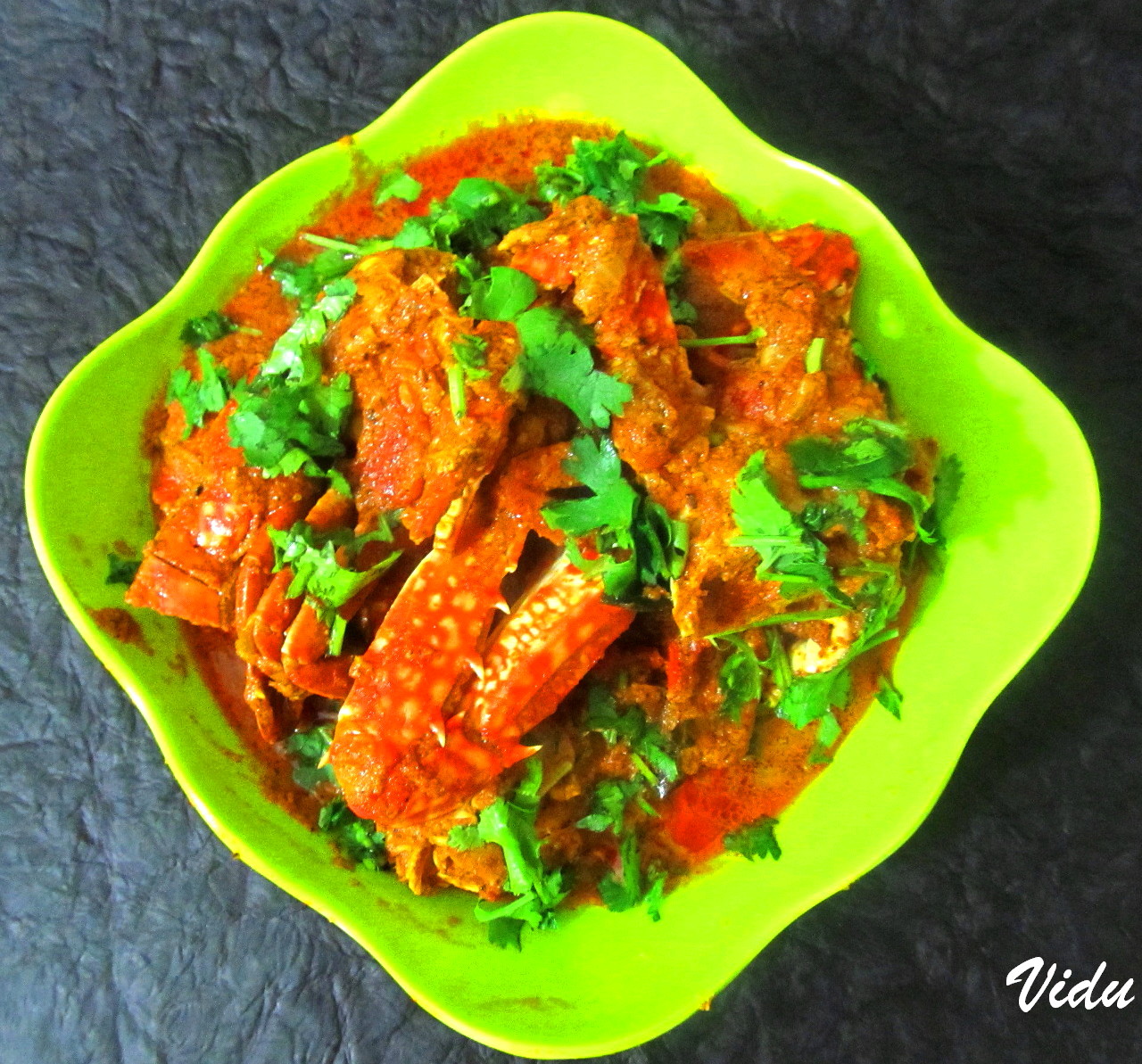 Spicy Crab Masala