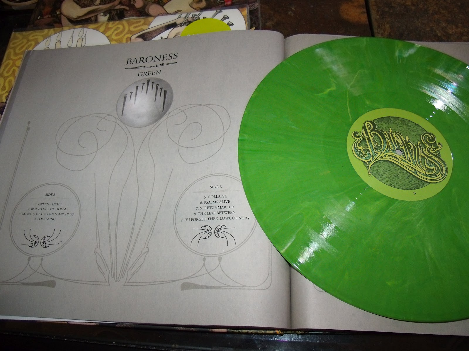 The Emerging Addiction: Baroness: Yellow and Green Deluxe Double LP ...