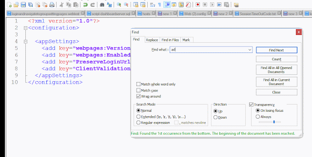 Text searching made easy with Notepad++ - GeeksWebLogs