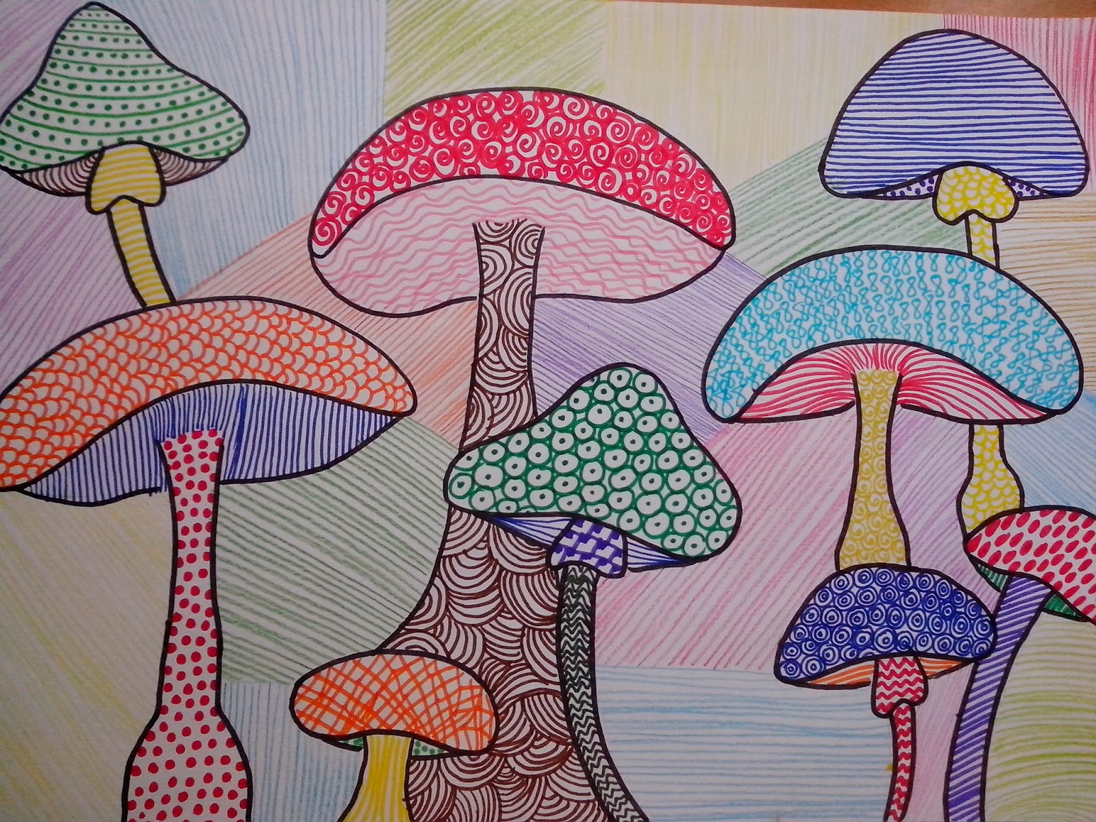 Taller de Arte Mirasierra: La línea