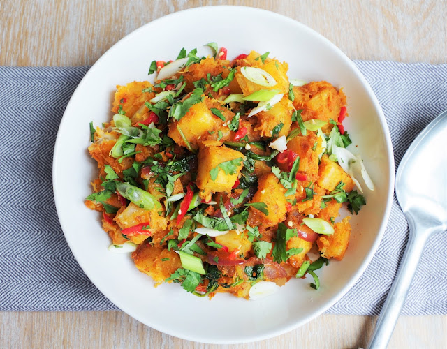 Spiced Bombay Yuca (Cassava) |Euphoric Vegan