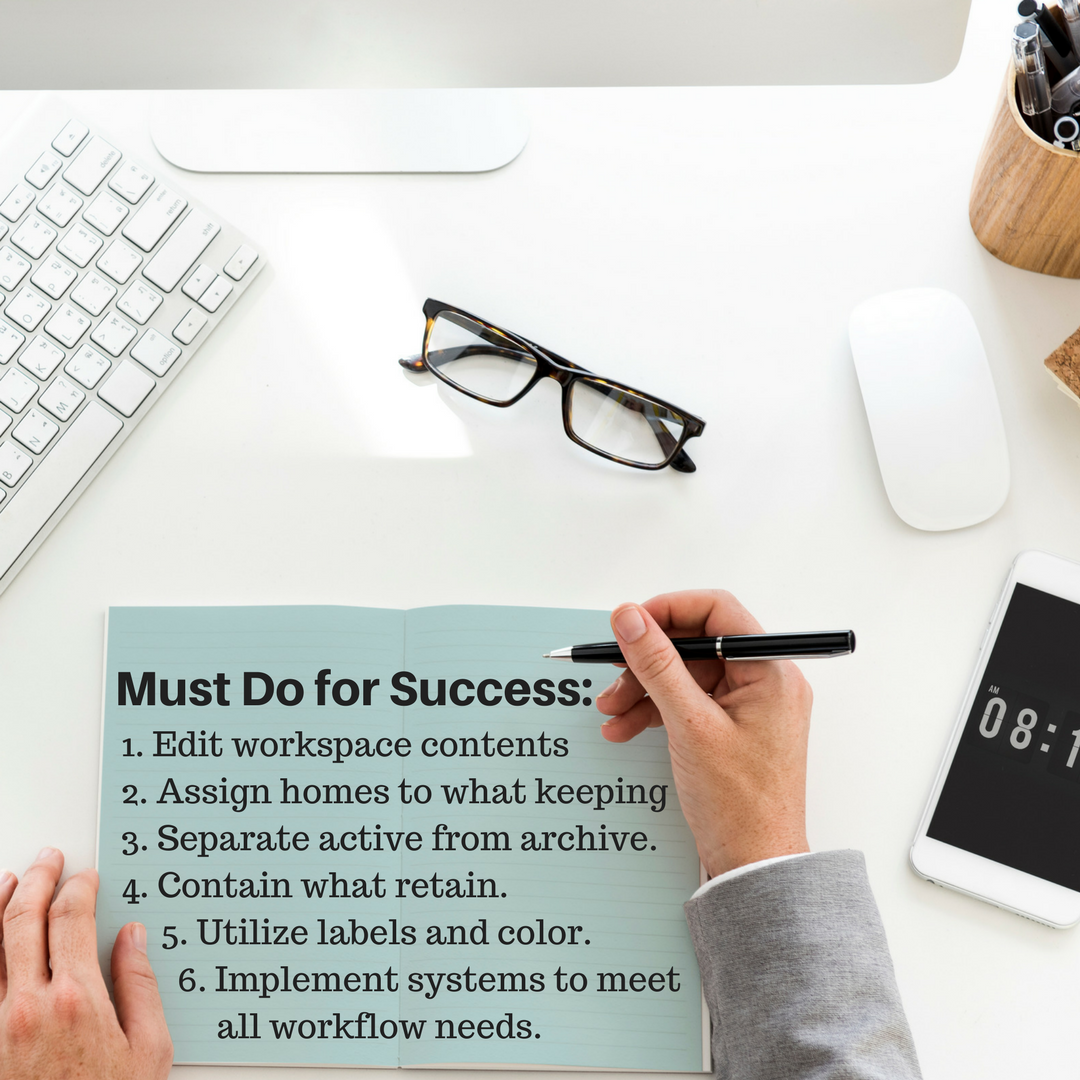 Tips To Organize For Success: Is Your Workspace a Tool in Your ...