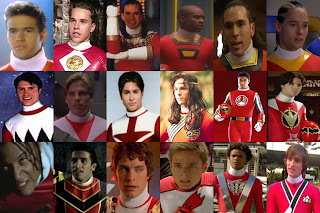 Ionzhero: ALL RED POWER RANGER HELMETLESS