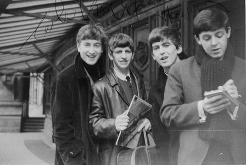 Meet the Beatles for Real: There's always rain in my heart...