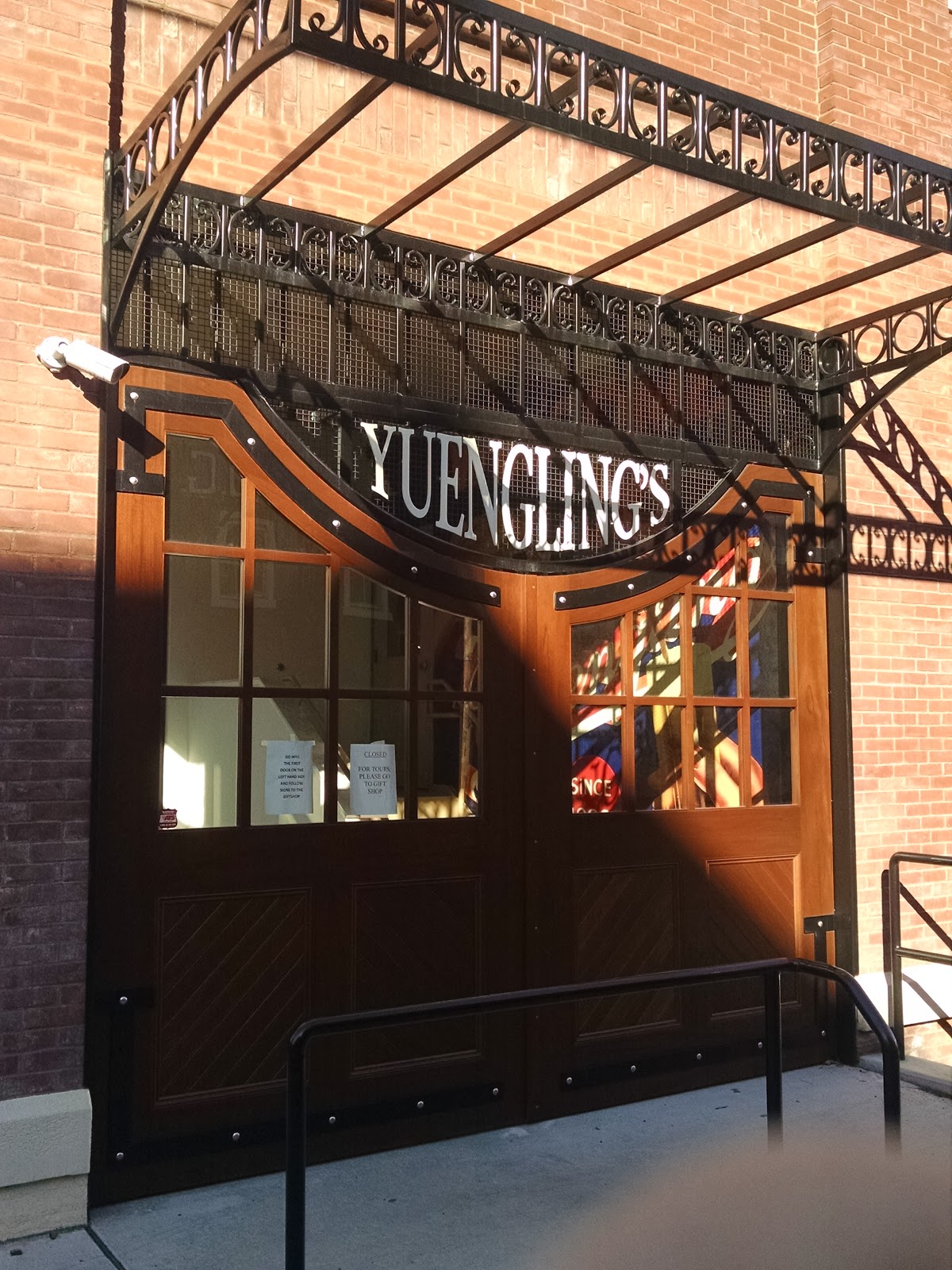 Seen Through a Glass: First Day: D.G. Yuengling & Son, America's Oldest ...