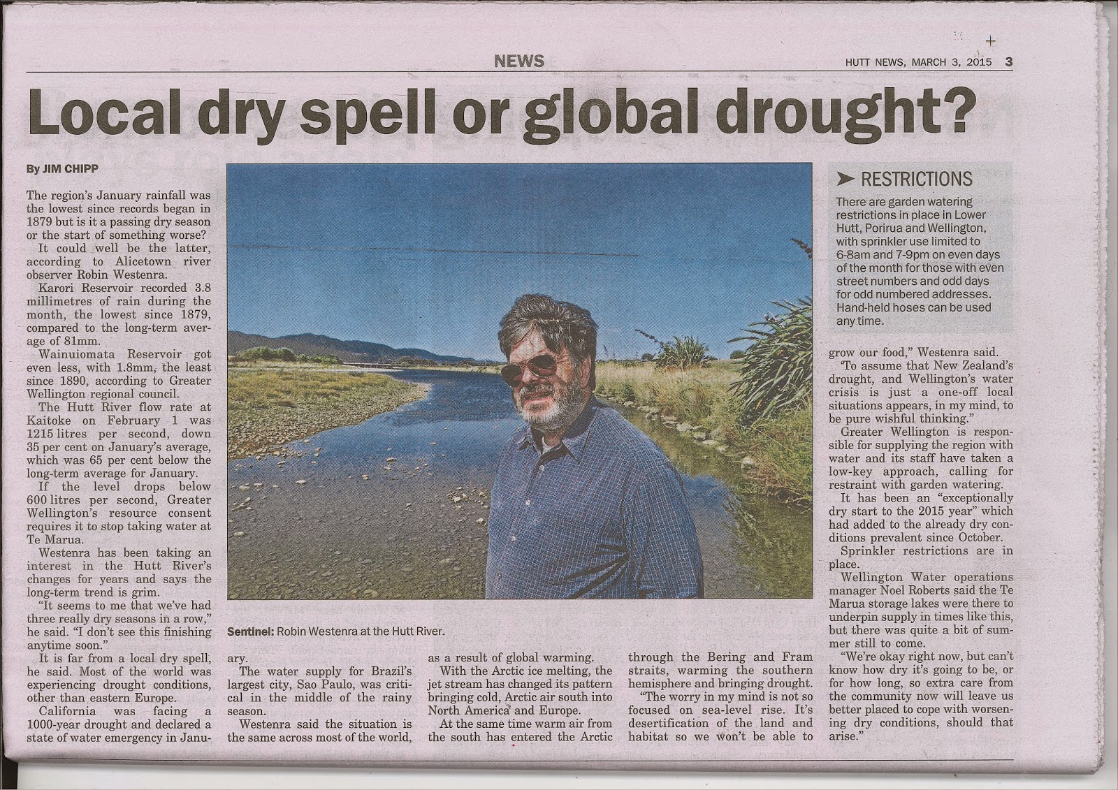 Seemorerocks: Wellington 's drought - Yesterday's extreme has become ...