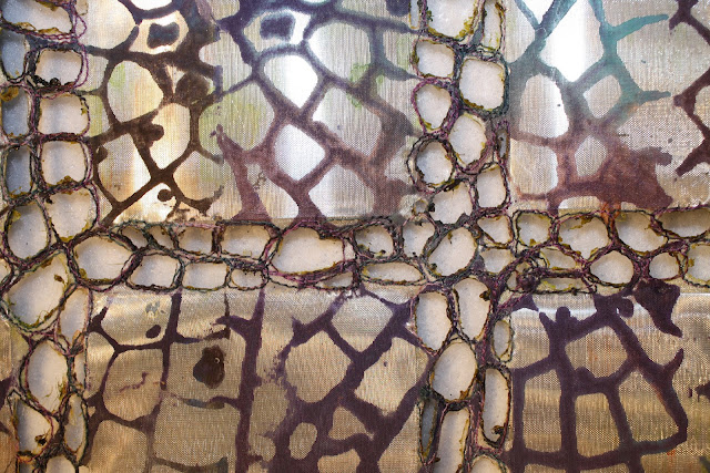 Living and Dyeing Under the Big Sky: Melting the Fabric Away