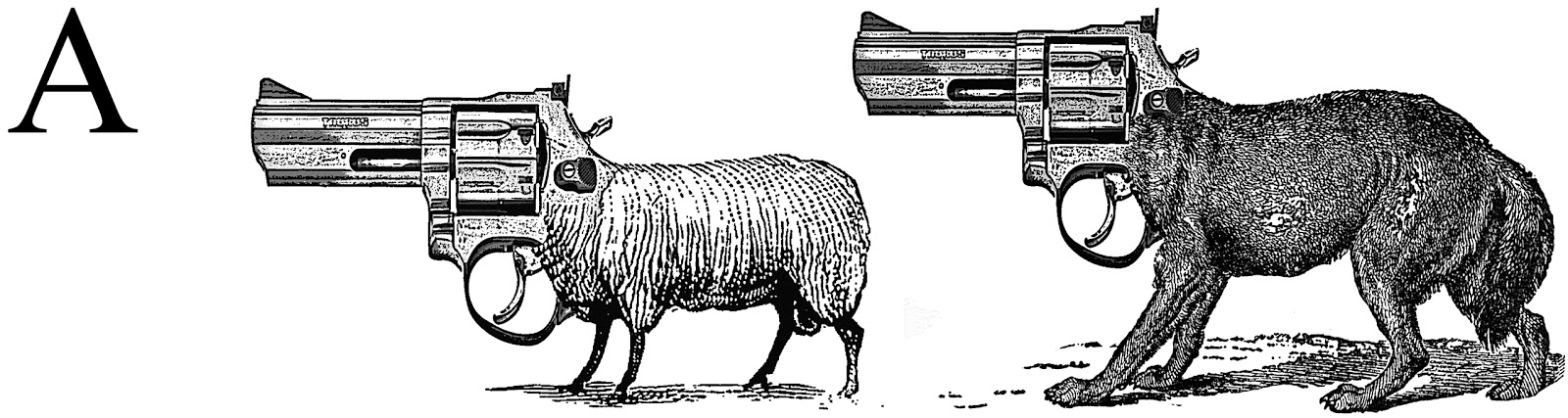 Gun Wolf, Gun Sheep and Gunless A