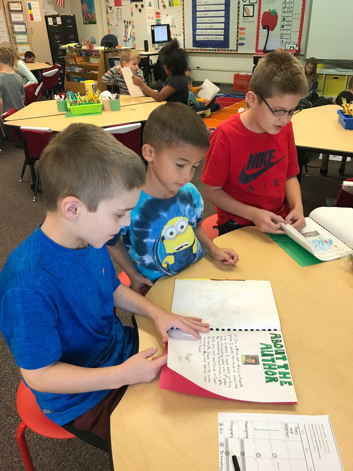 Mrs. Kurt's All Star Kindergarten Blog: Fourth Grade Buddy Class