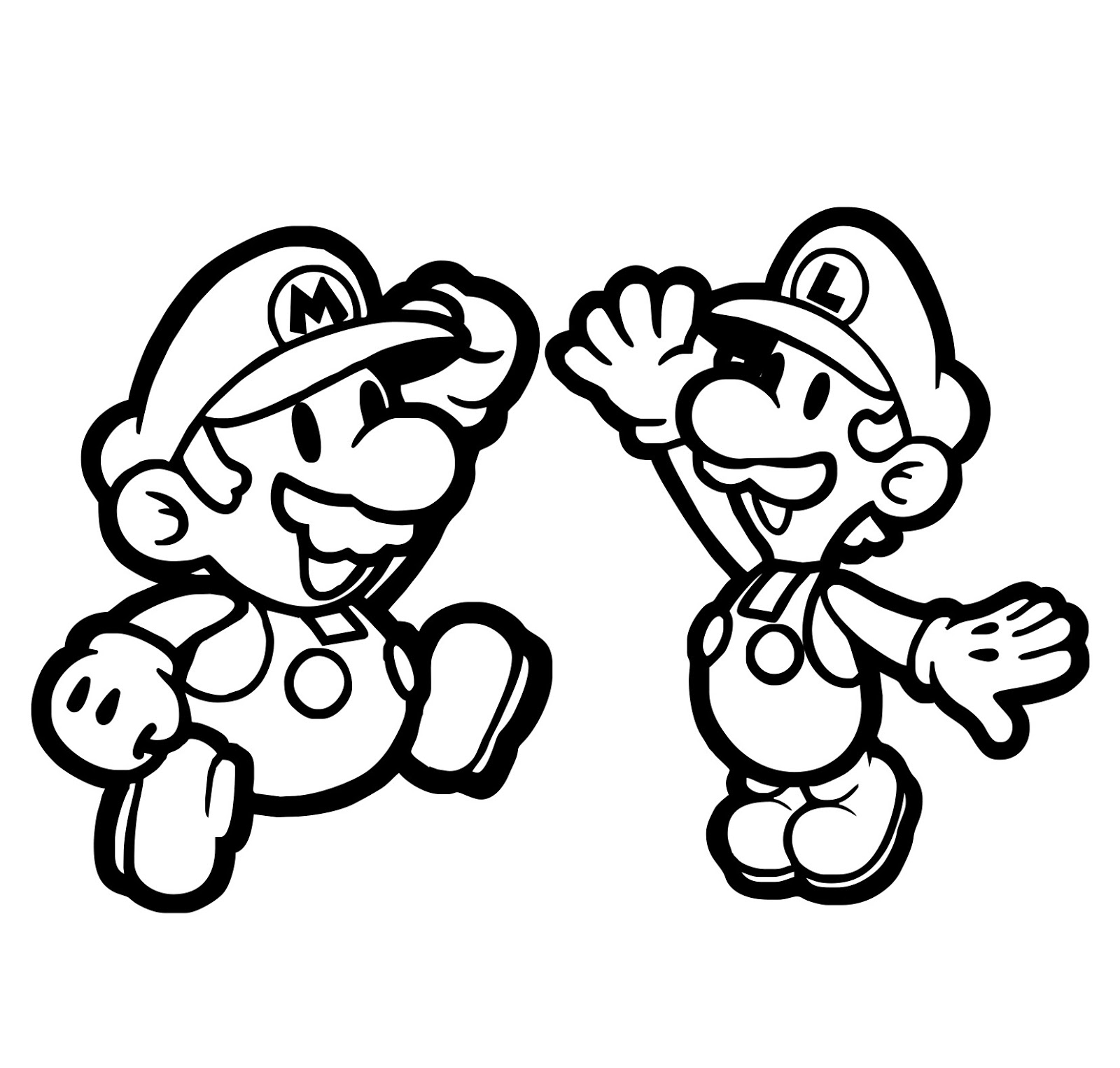 Desenhos para Colorir e Imprimir: Desenhos do Super Mario para colorir