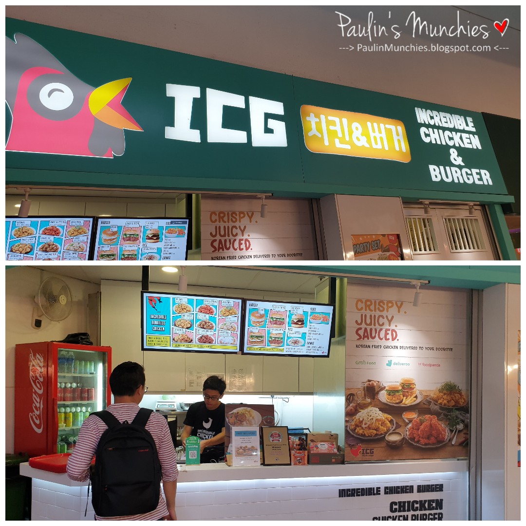 ICG Chicken & Burger at Westmall Bukit Batok - Paulin's Munchies - My ...