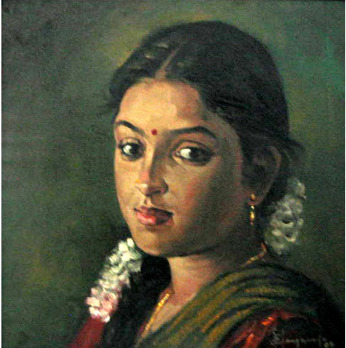 My Sweet World !!: Paintings of Dravidian Woman