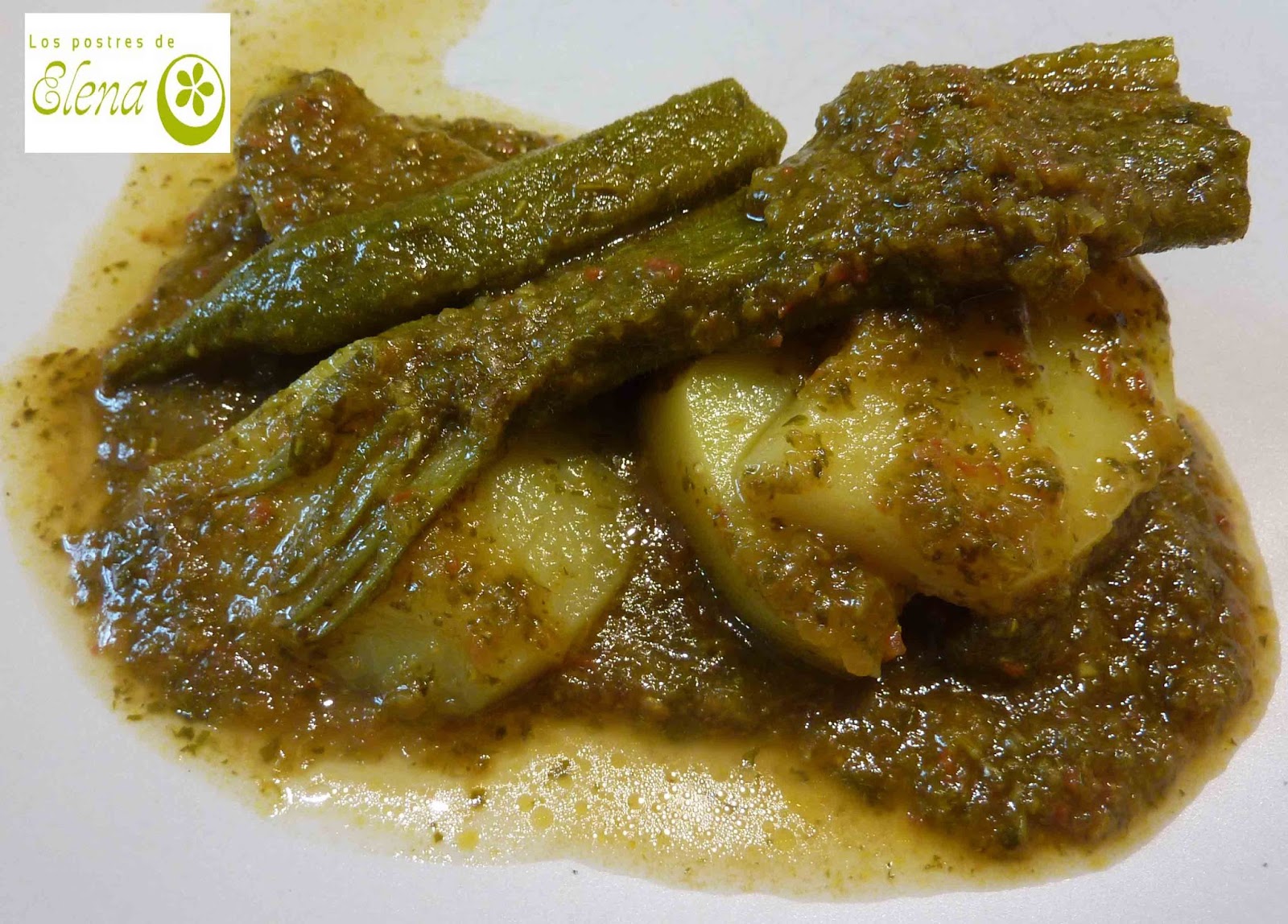 Los Postres de Elena: Bindi ocra