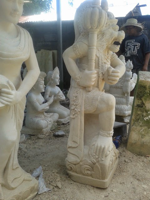 Patung Hanoman Bali - Liklik Batu Collection