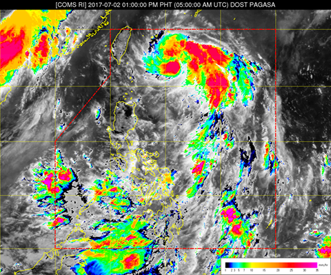 'Bagyong Emong' PAGASA weather update July 2, 2017