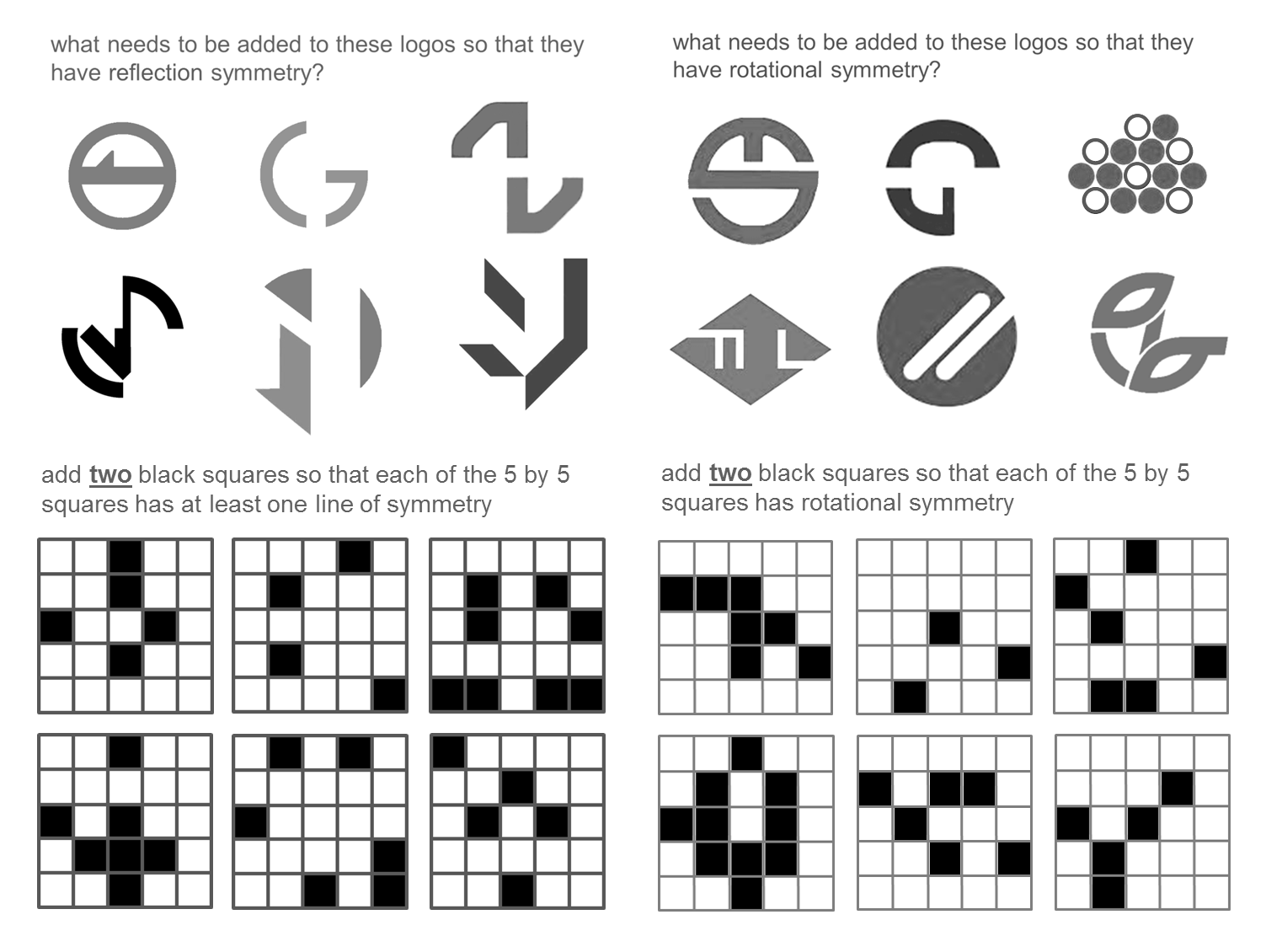 MEDIAN Don Steward mathematics teaching: symmetry patterns