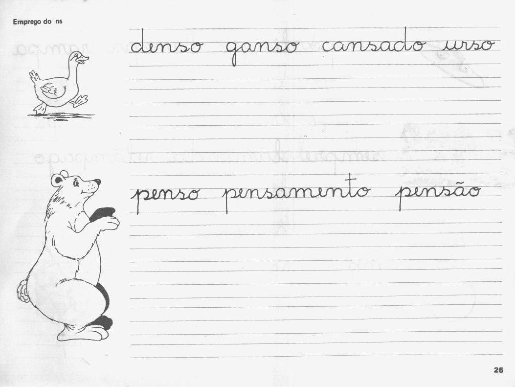 60 Atividades de Caligrafia para o 3º ano! - ESPAÇO EDUCAR