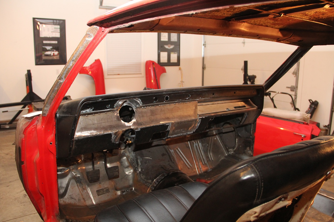 The making of Steve's 1966 Chevelle SS: The new dash!