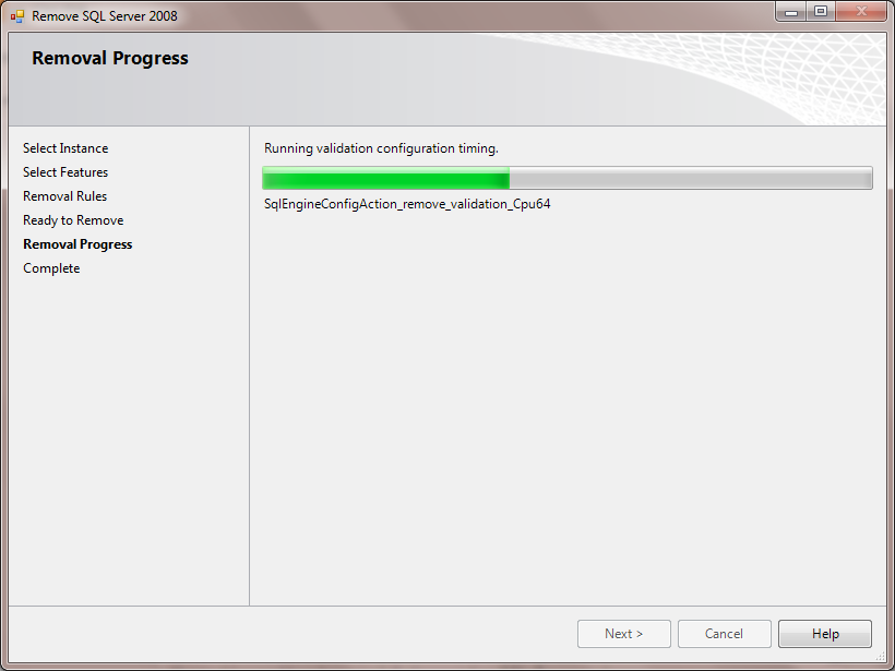 Codes Directory: Uninstall SQL Server Instance Codes Directory: Uninstall SQL Server Instance